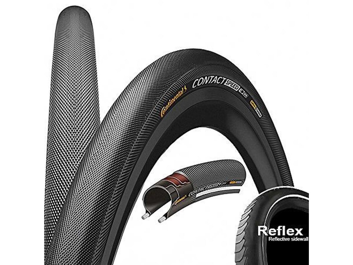 Reifen Conti Contact Speed Reflex 28" 700x32C (700C) 32-622 sw. Skin