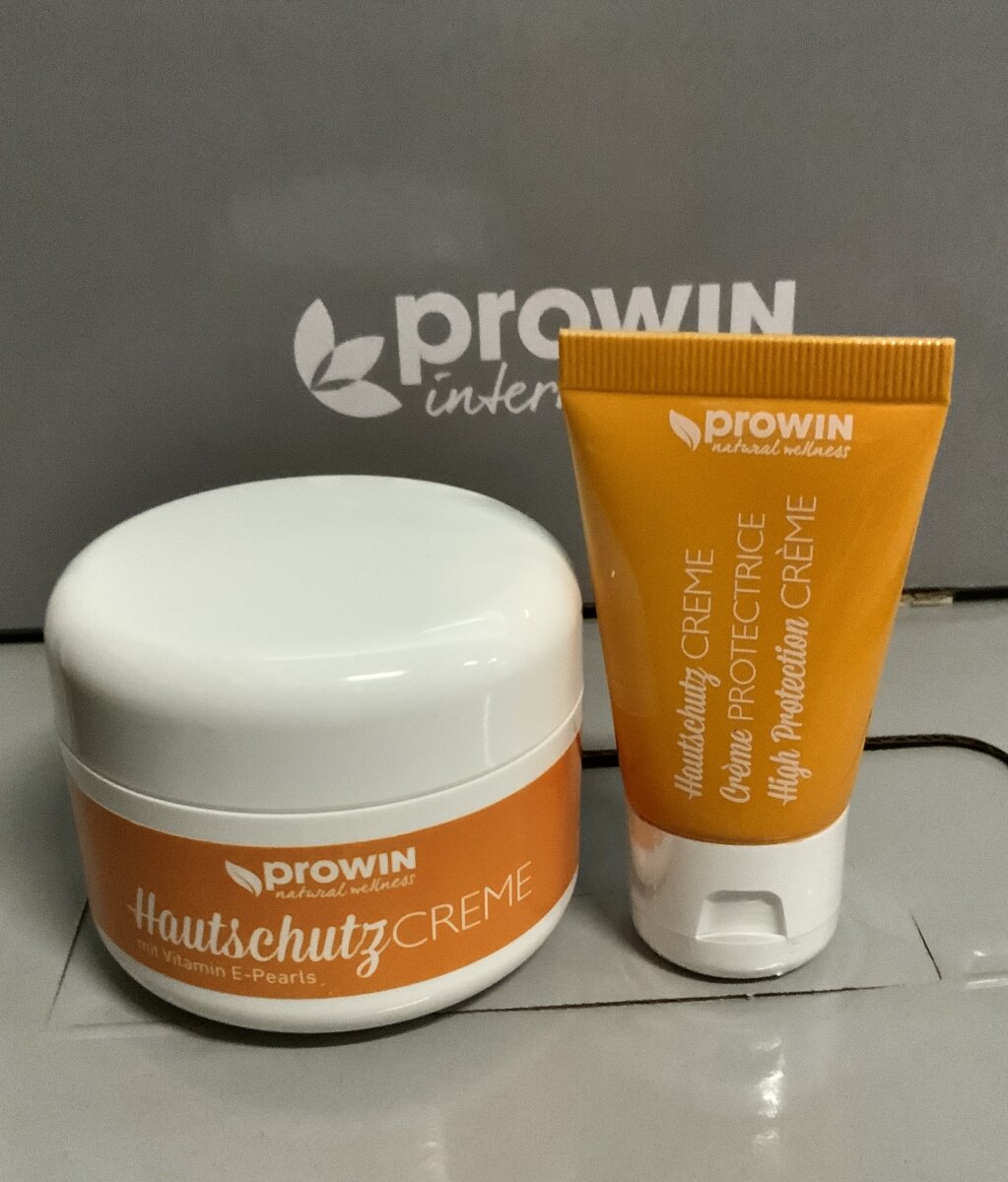 prowin Hautschutzcreme mit Vitamin E-Pearls 1x20 + 1x100ml SET - zumo