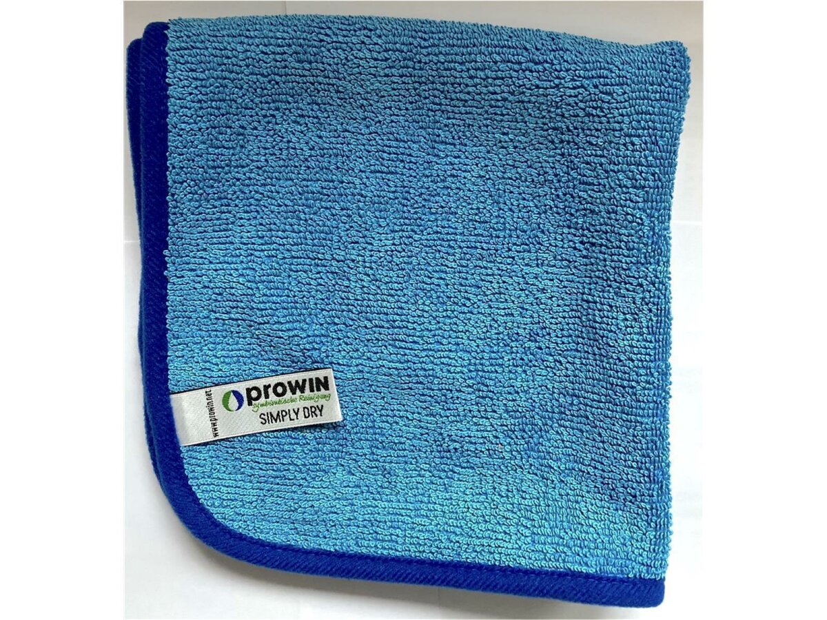 Prowin Simply Dry blau 40x40 Trocknungstuch Handtuch - zumoo