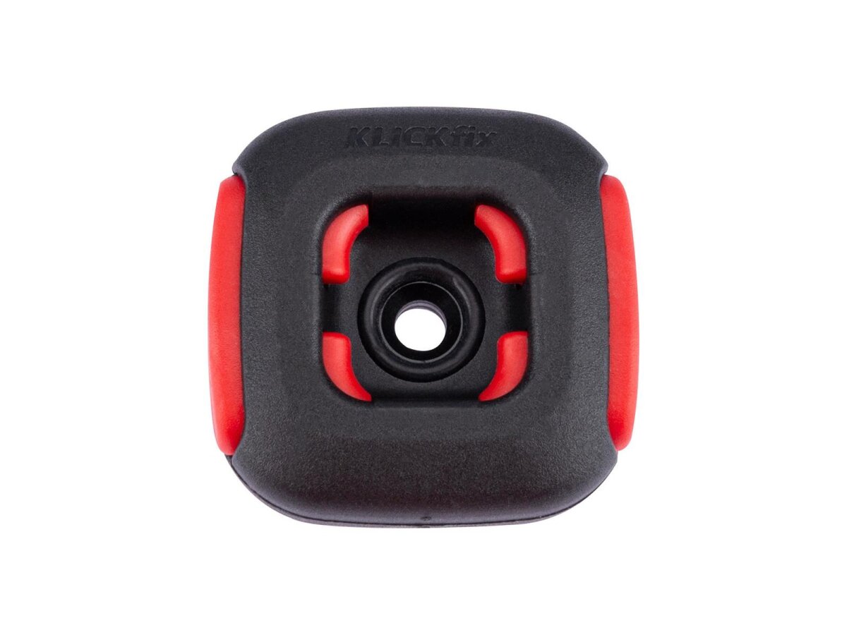 RIXEN & KAUL Quad-Adapter "Klickfix" Montiert, rot - zumoo