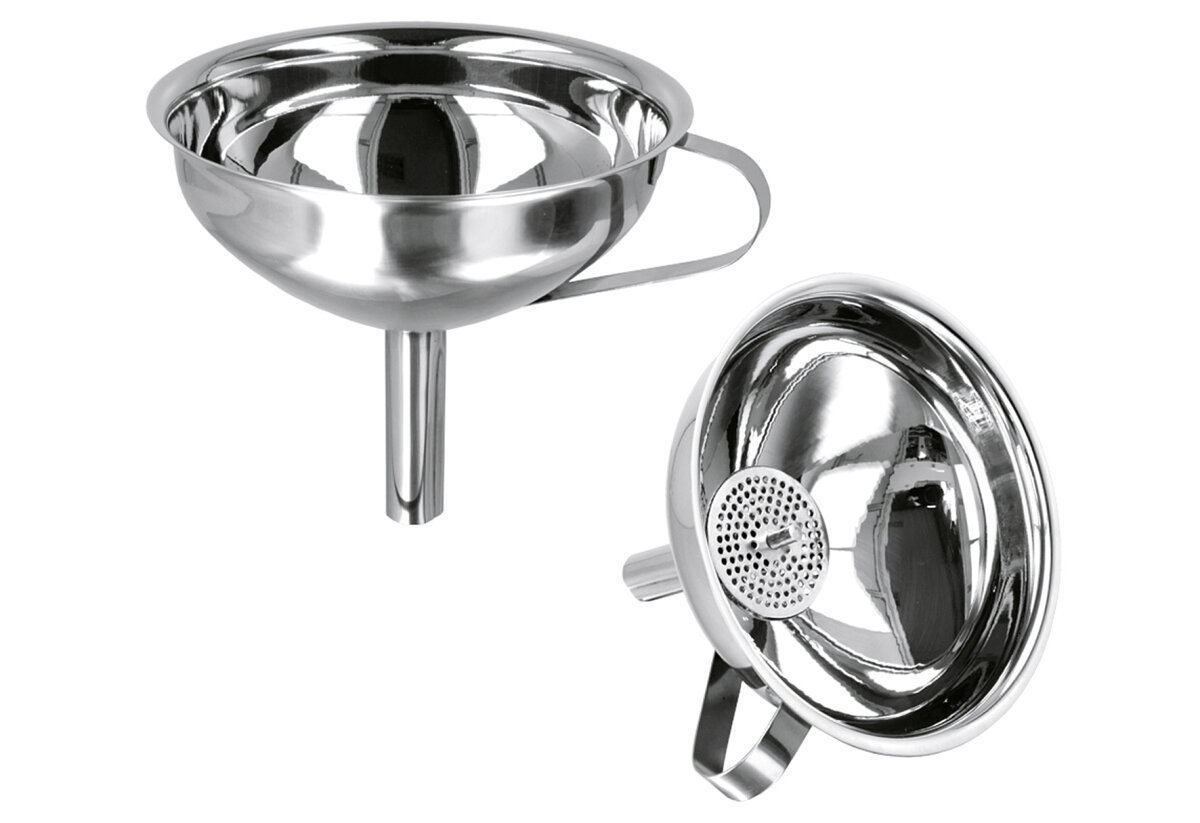 METALTEX Trichter mit Siebeinsatz - zumoo