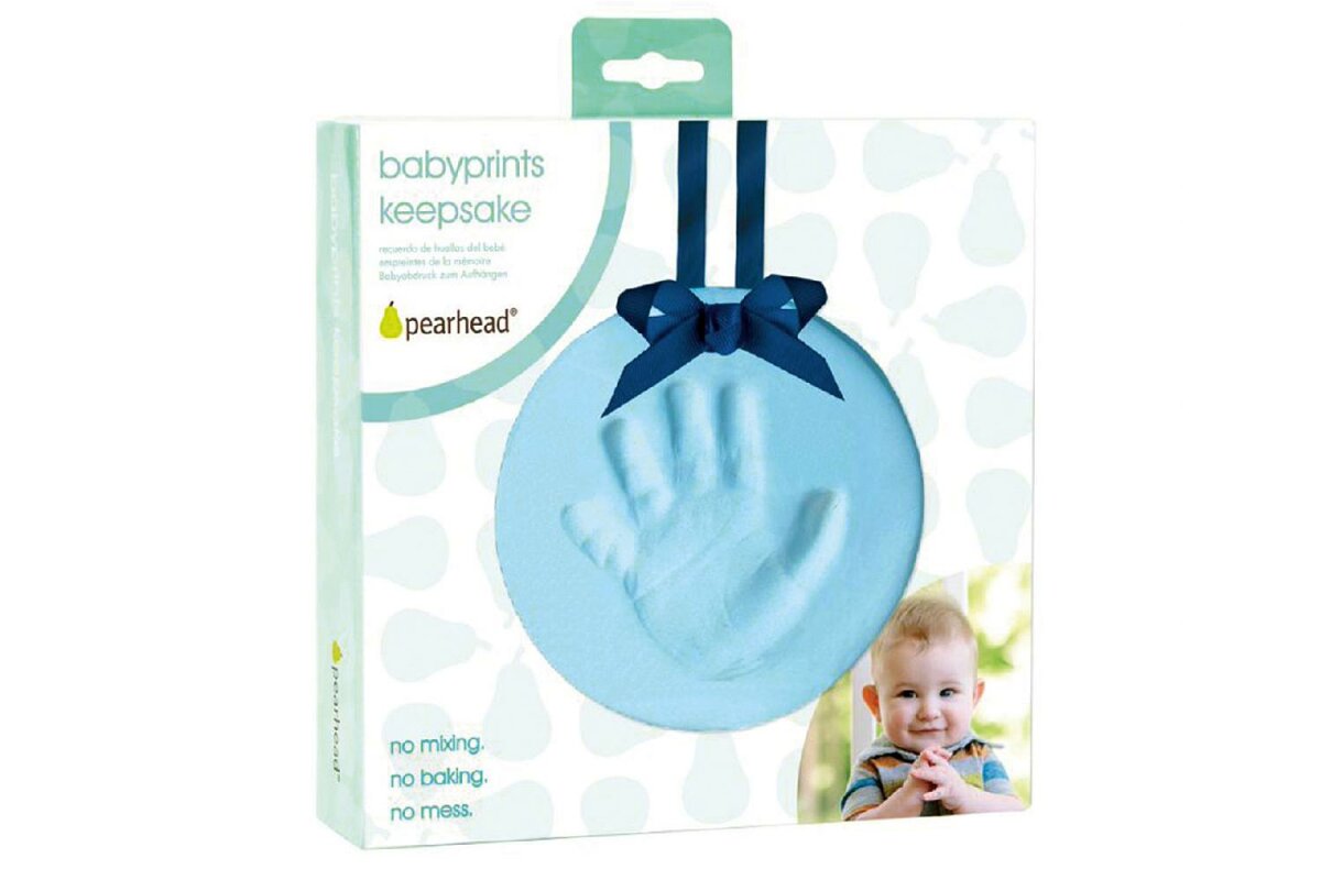 PEARHEAD Baby Abdruck zum Aufhängen, blau - zumoo