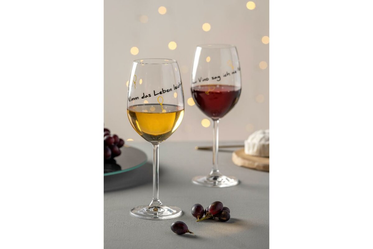 Weinglas Nimm das Leben 460ml - zumoo