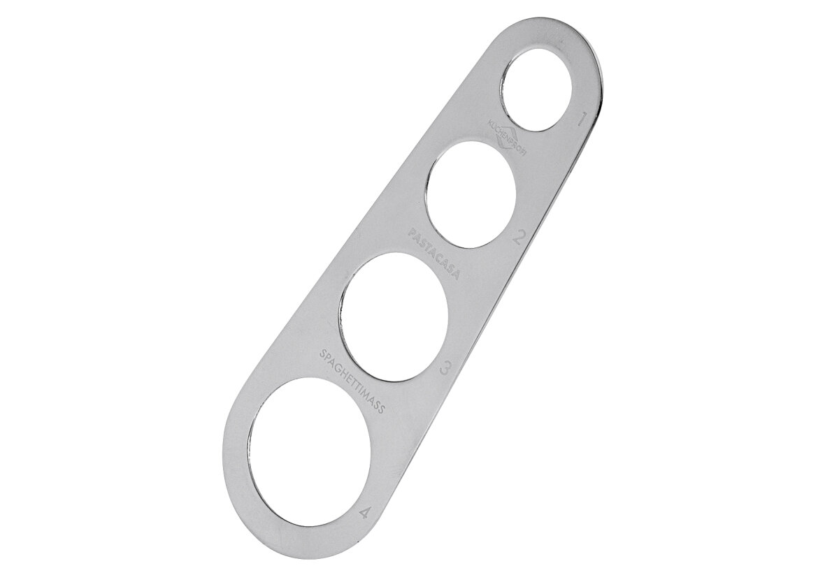 KÜCHENPROFI Spaghetti-Maß für 1-4 Portionen Edelstahl - zumoo