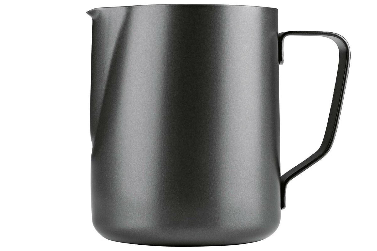 Milchkännchen schwarz mit Schnabel