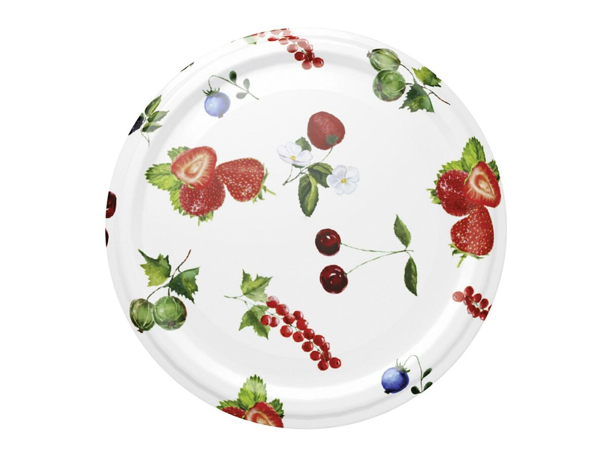 DOSEN-ZENTRALE Twist-off-Deckel 66mm pasteurisationsfest Dekor Obstga