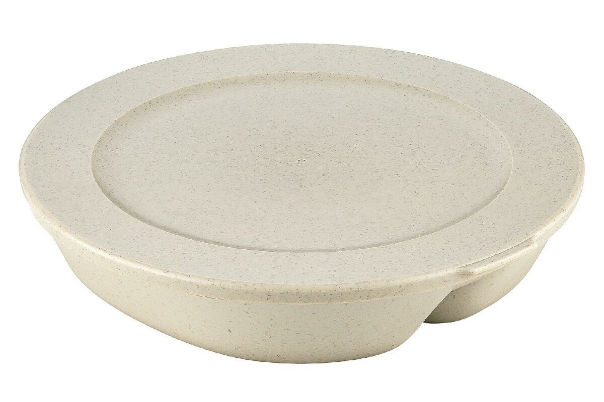 KOZIOL Menüteller mit Deckel Connect Separee 1,5l nature desert sand