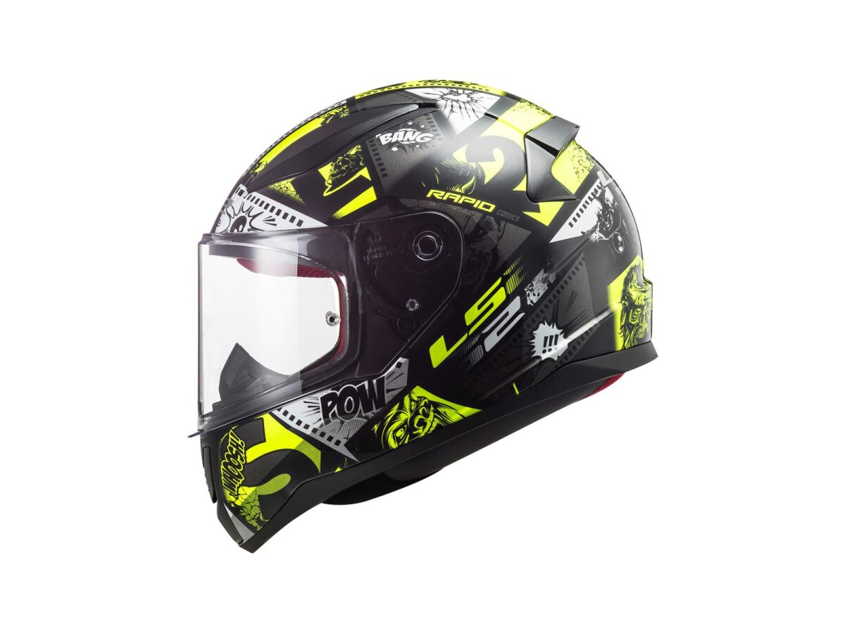 LS2 Kinder-Integralhelm FF353 Rapid Mini Vignette, 1 Helmschalen - zu