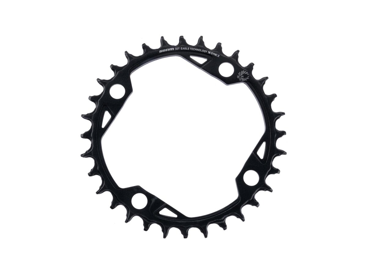 SRAM Kettenblatt "X-Sync 2" 4-Arm, für 12-fach, sc 32 Zähne, 104 - zu